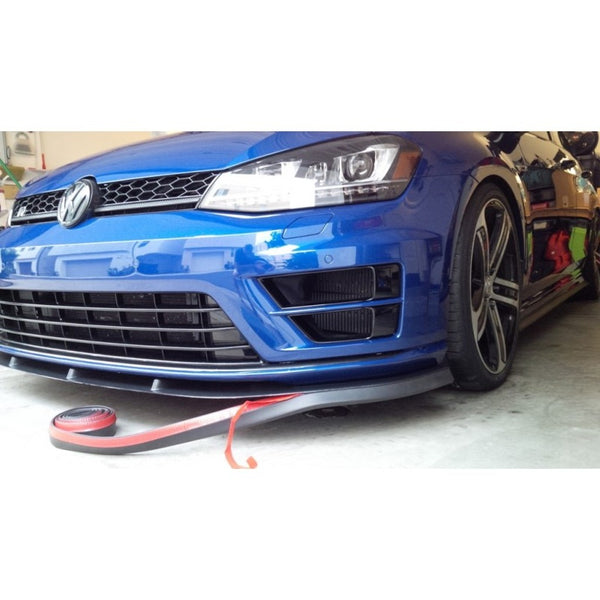 AutoVision Flexible Front Bumper Lip All Cars Universal Model Ezlip Eq ...