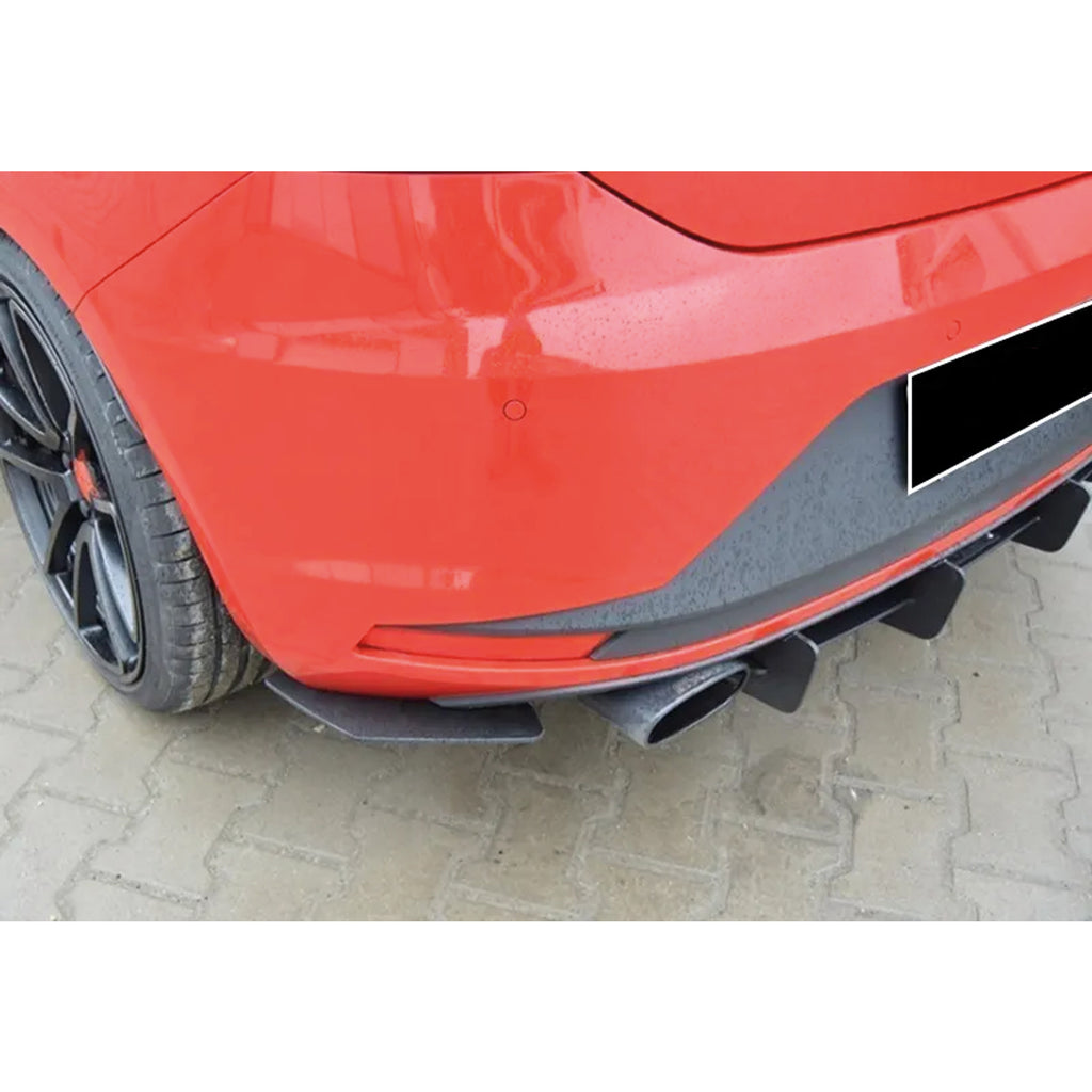 Rear Diffuser for Leon MK3 Cupra 2012-2016 Custom Style Car Styling Bo ...